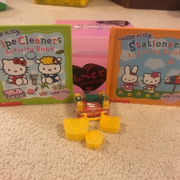 Other | Kids Hello Kitty Activity Set With Storage Box | Poshmark